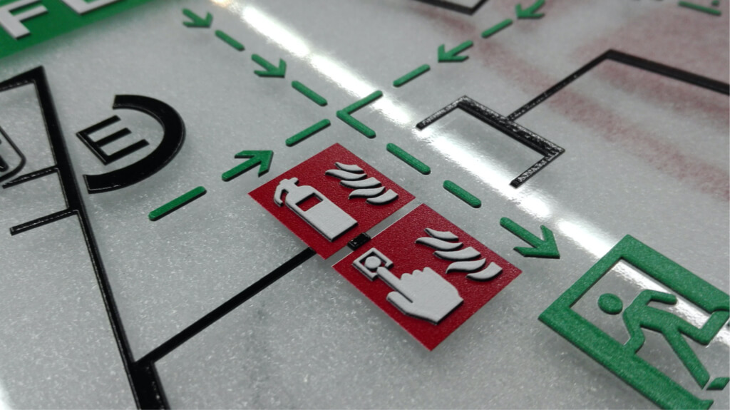 Tactile signage – Marahrens Group